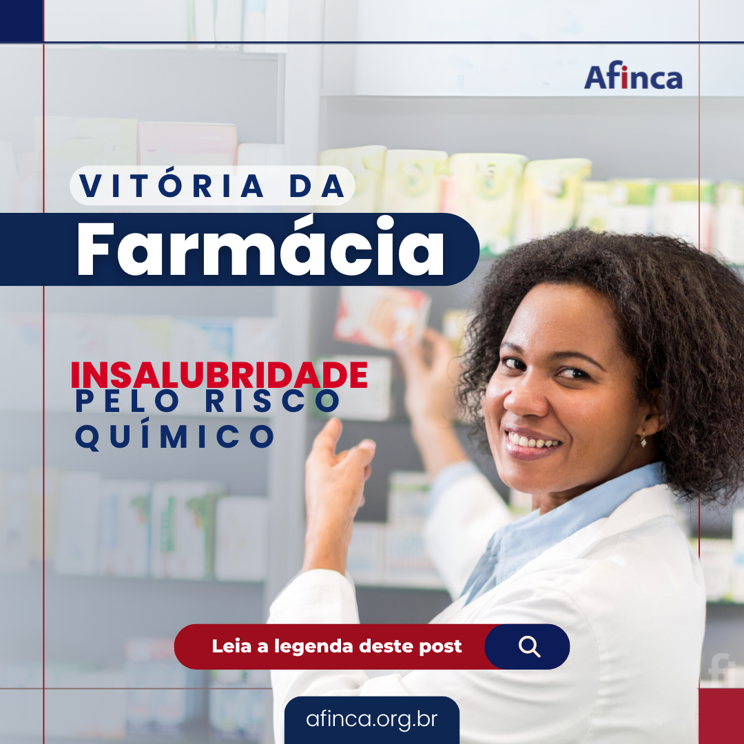AFINCA INFORMA: VITÓRIA IMPORTANTE PARA O SETOR DA FARMÁCIA | AFINCA
